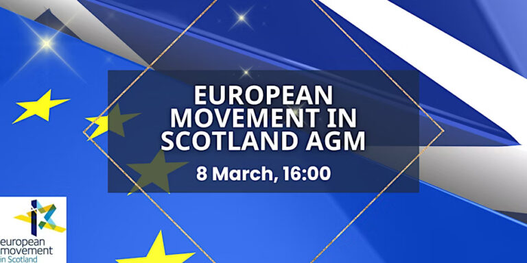 European Movement in Scotland AGM – The European Movement in Scotland